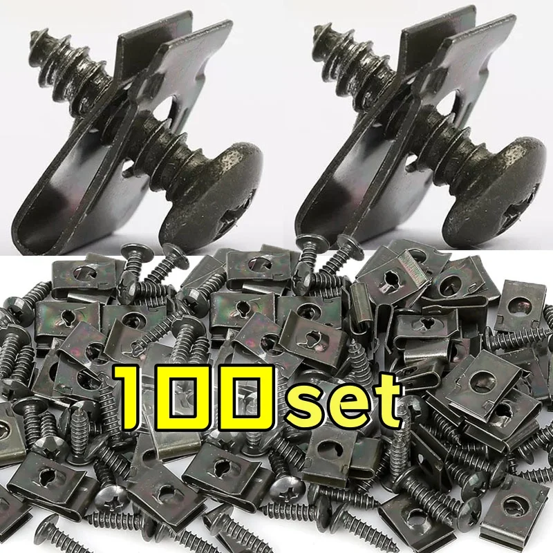 Car-Screw-Base-Bayonet-Clip-Self-Tapping-Screw-U-Clip-Car-Conversion ...