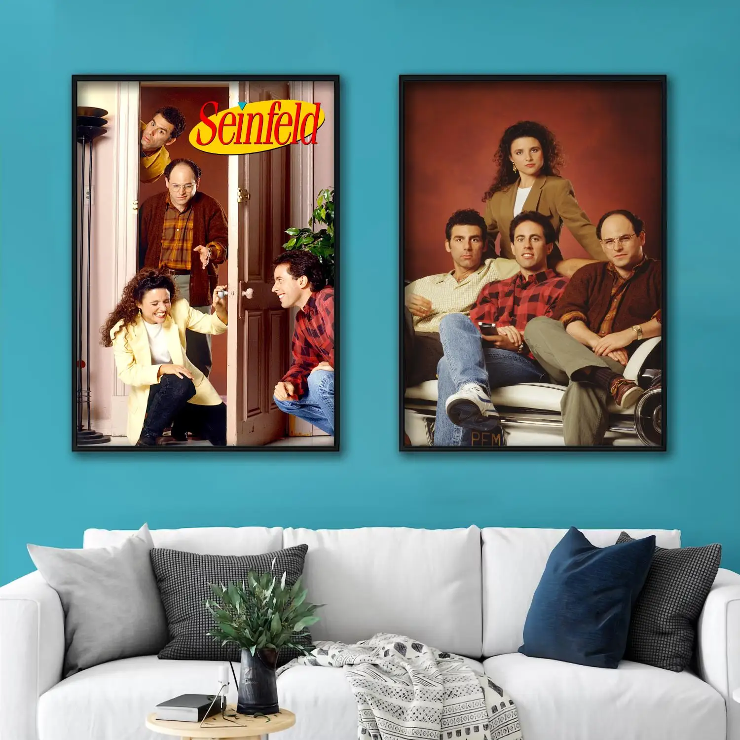Seinfeld TV Show poster Decorative Canvas Posters Room Bar Cafe Decor ...
