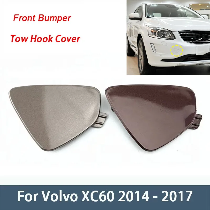 Front Bumper Tow Hook Cover Towing Eye Cap For Volvo XC60 2014 2015 ...