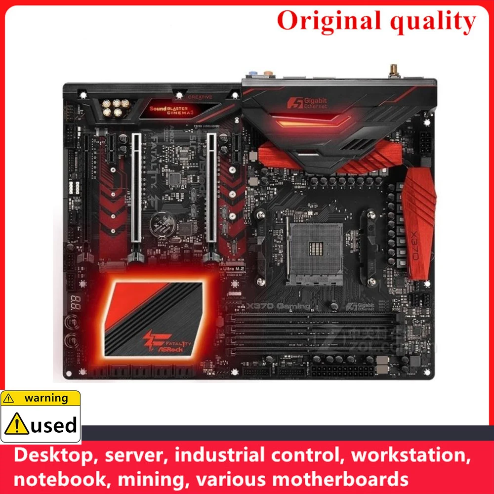 Used-For-ASROCK-X370-Gaming-Motherboards-Socket-AM4-DDR4-64GB-For-AMD ...