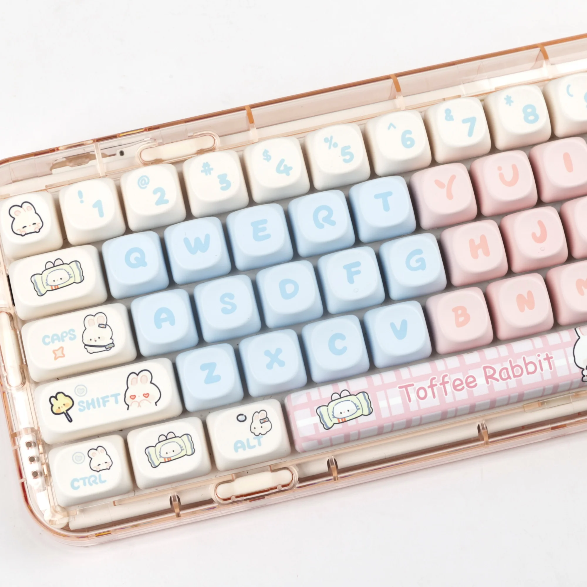 MOA-Milk-Candy-Keycap-DYE-SUB-Keycaps-PBT-MOA-Profile-For-DIY-Custom ...