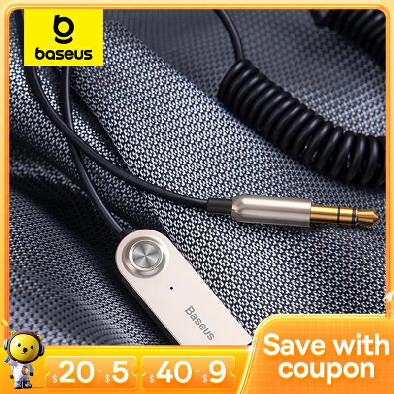 Baseus-Bluetooth-Transmitter-Wireless-Bluetooth-Receiver-5-0-Car-AUX-3 ...