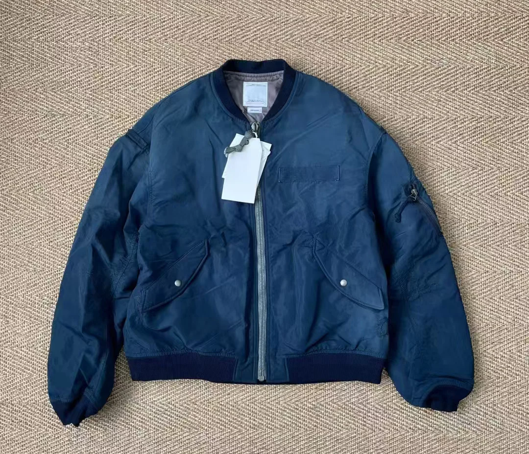 VISVIM FIL 23AW THORSON MA1 Japanese mud-dyed damaged washed flight jacket - Aljackie
