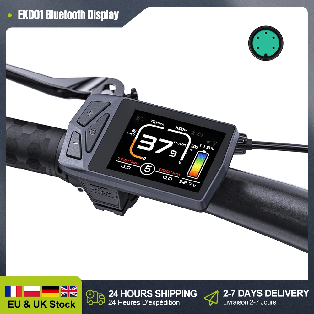 eBike-Display-36V-48V-52V-60V-Electric-Bike-Computer-EKD01-Smart ...