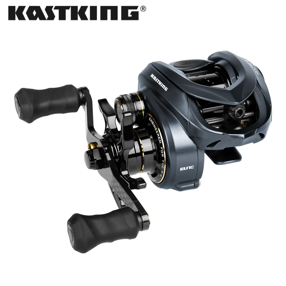 KastKing Kestrel Elite Magnesium Frame Bait Finesse System Baitcasting ...