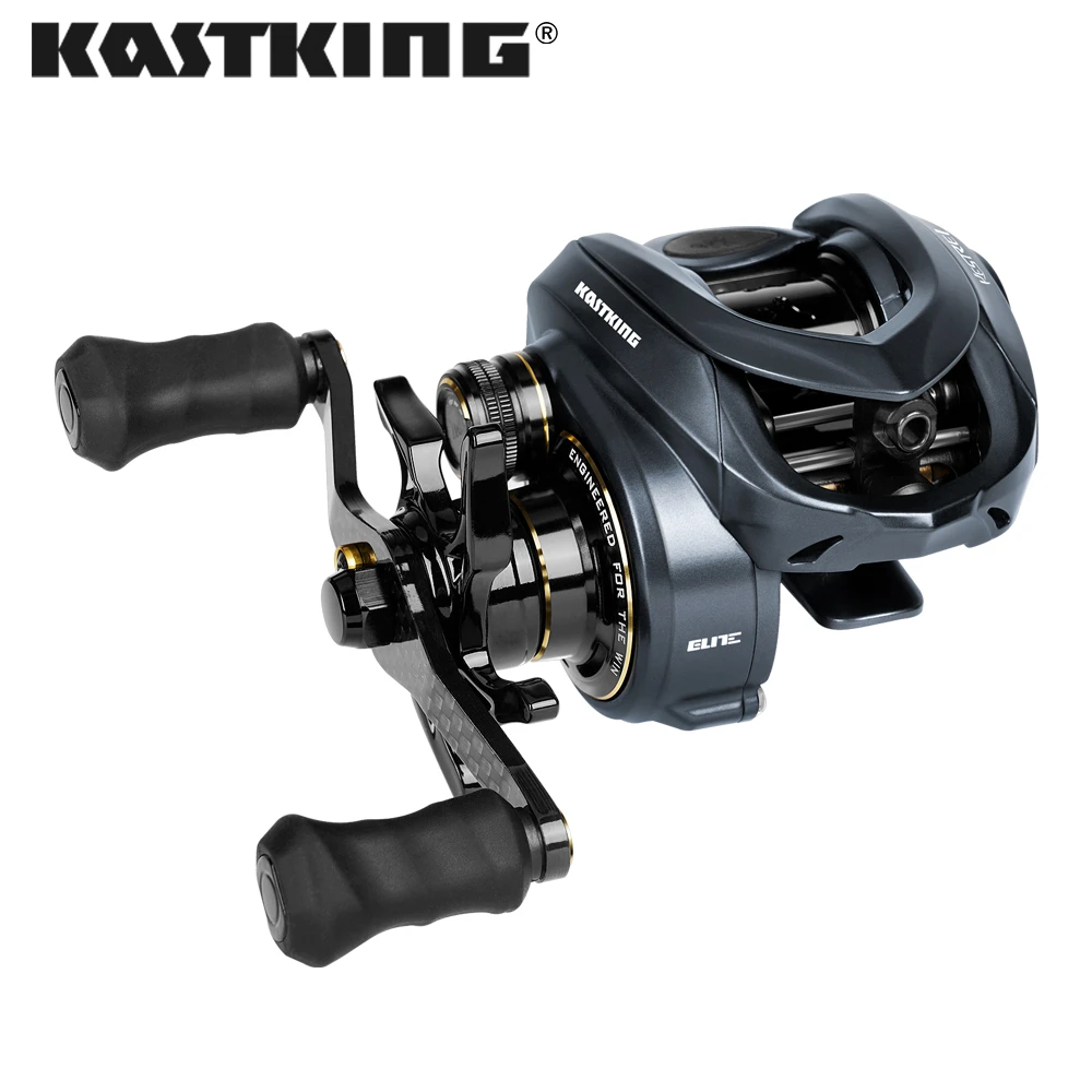 Kastking Kestrel Elite ベイトフィッシングリール,マグネシウムフレームのベイト,ベイトシステム,ベイトキャスティング,6kg,最大抗力11BB 1rb 8.4:1,高速 ...