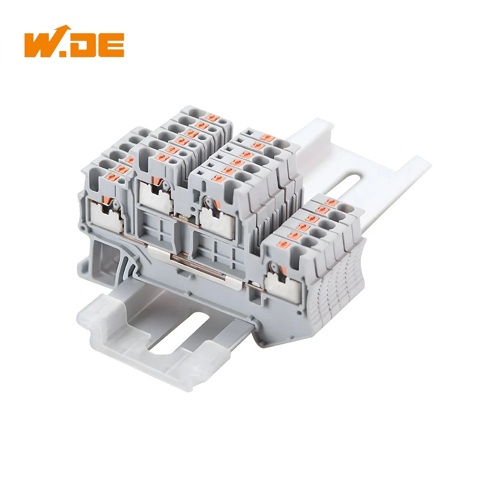10pcs Din Rail Terminal Block PTTB-1.5 Electrical Connector 1.5mm ...