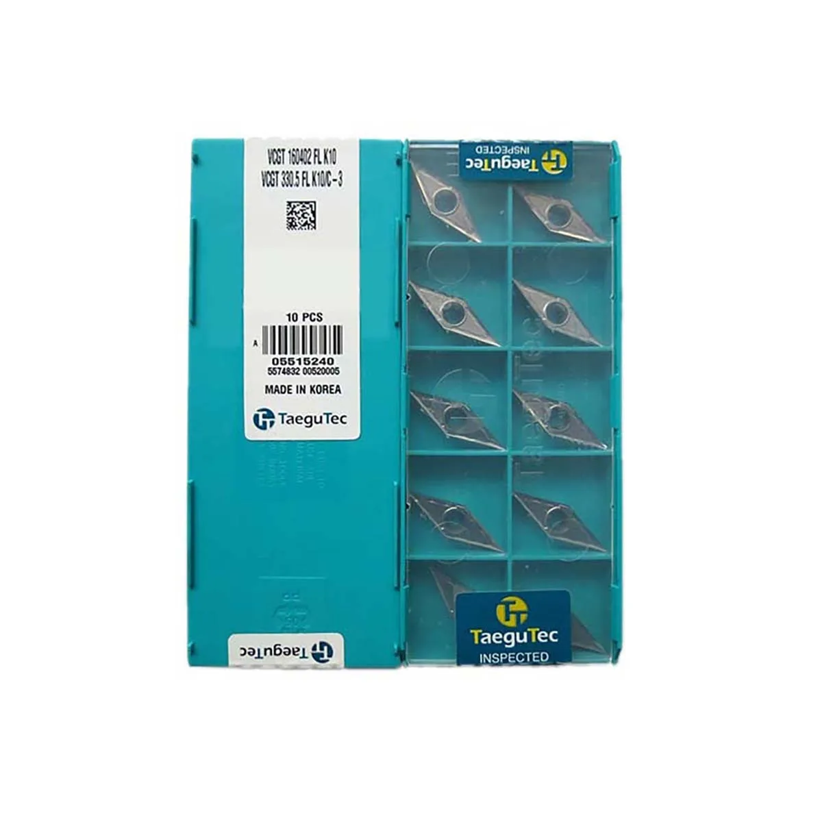 TaeguTec-insertos-de-torneado-de-carburo-de-acabado-100-Original-VCGT ...