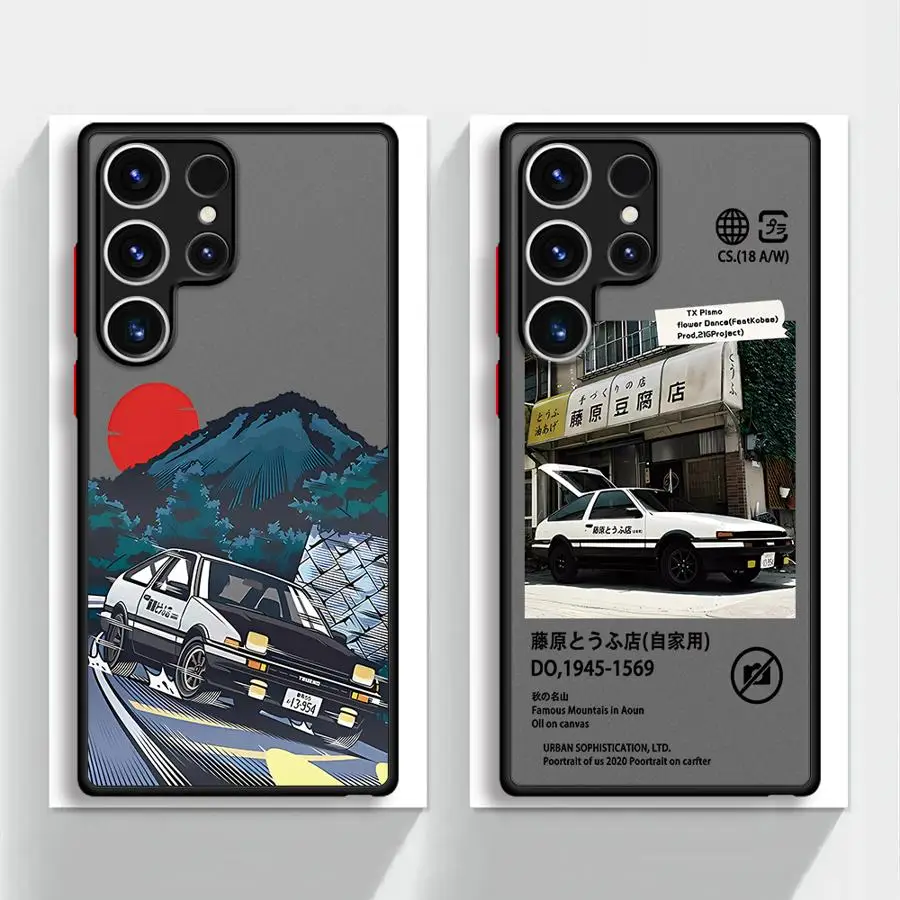 Japan Anime Initial D Clear Phone Case - Galaxy S21 Ultra (UUAVA01)