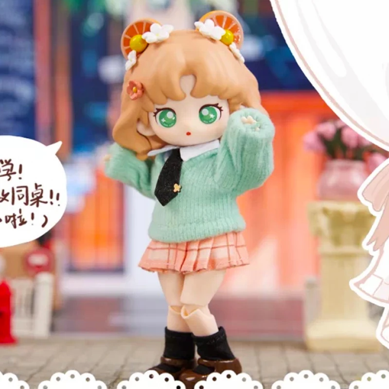 Teennar School Sweetheart JK Series OB11 1/12 Bjd Dolls Blind Box Toys Mystery Box Toys Action ...