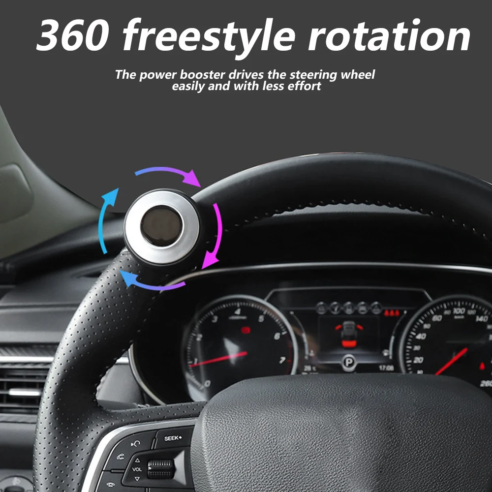 Steering-Wheel-Booster-Ball-Knob-Universal-Use-360-Degree-Wheel-Car ...