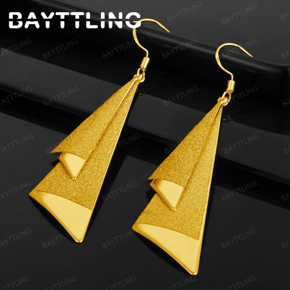 925 Sterling Silver Exquisite Luxury Geometric Earrings Women ...
