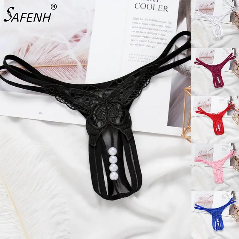 Frauen Persönlichkeit Unterwäsche Öffnen Gabelung Sexy Höschen Transparent G string Tanga ...