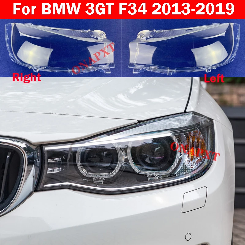 Auto Light Caps For Bmw 3 Series Gt 3gt F34 2013-2019 320i 328i 335i ...