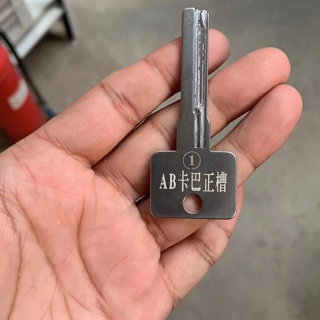 Locksmith Tools NEW Arrival AB KABA Square Slot Flat Mouth Tinfoil ...