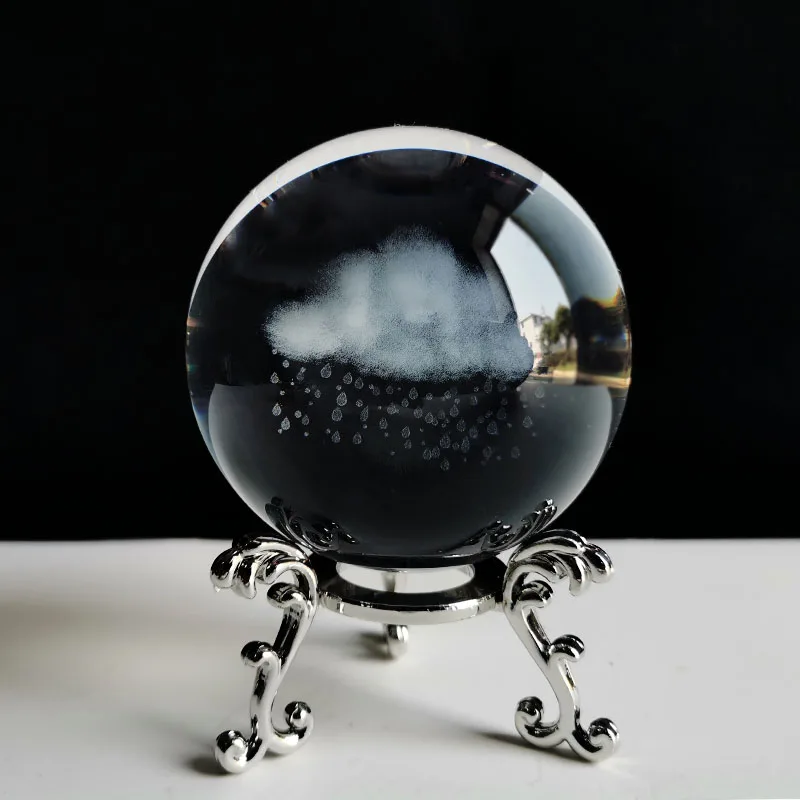 3d Glass Crystal Balls Backgrounds