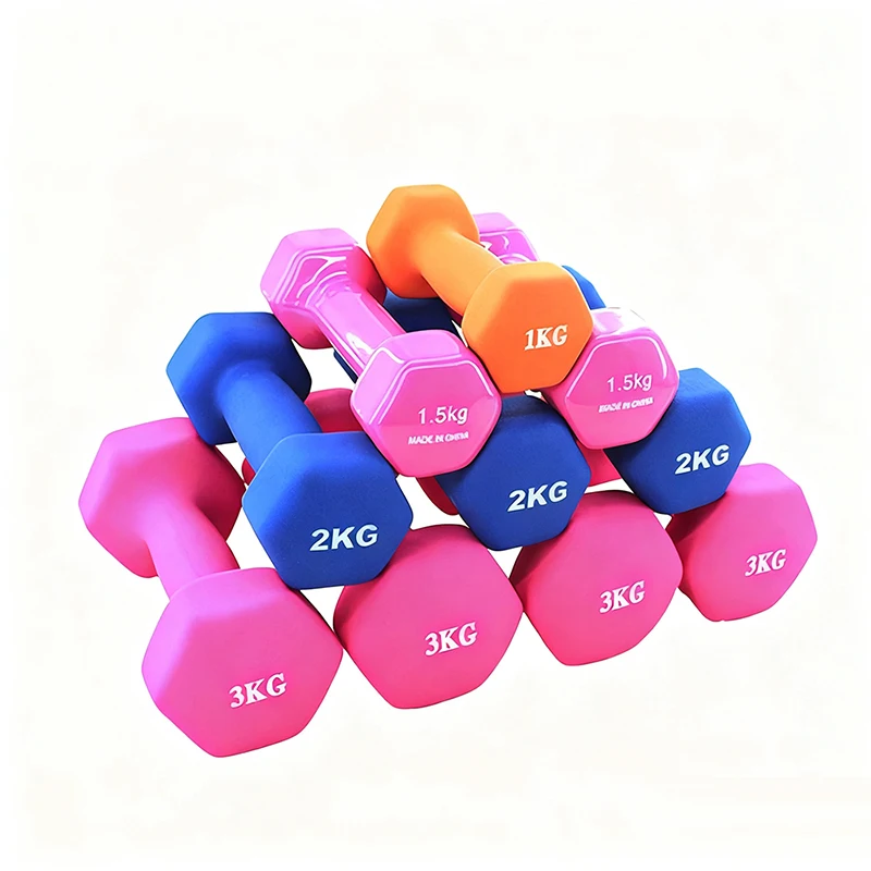1kg women's dumbbell pilates weights professional bones home fitness ...