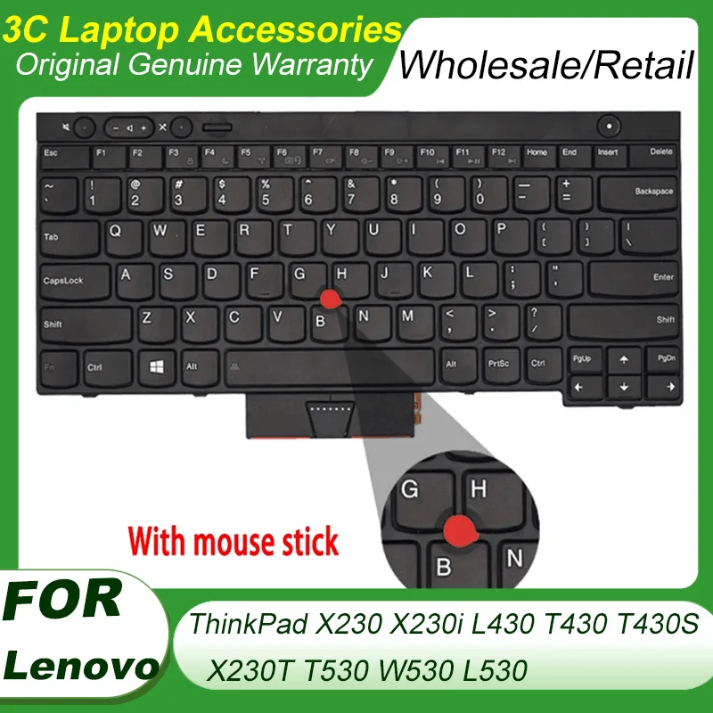 Teclado-de-ordenador-port-til-para-Lenovo-Thinkpad-X230i-X230-T430-L430 ...