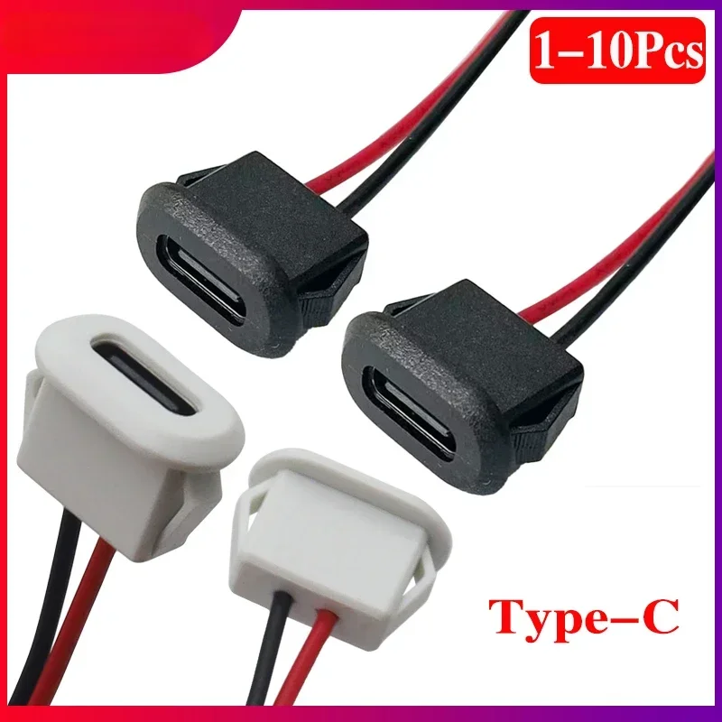 USB-Type-C-Connector-Jack-Female-Type-C-With-card-buckle-3A-High ...