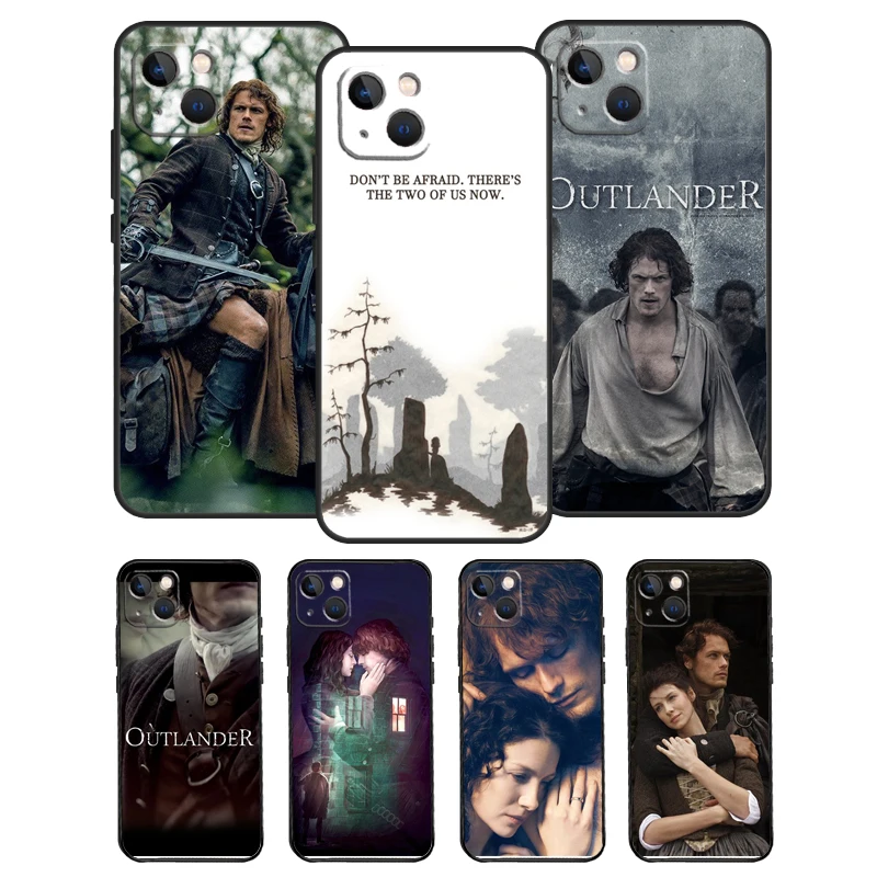 Outlander Phone Case For iPhone 16 Pro Max 15 14 13 11 12 Pro Max mini ...