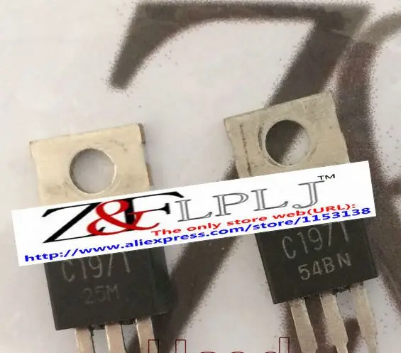 C1971 Original Brand Transistor / Type No. 2sc1971 (used ,short Pin ...