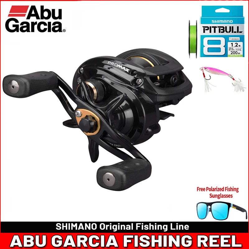Original abu garcia marca pro max3 pmax3 direita esquerda mão isca ...