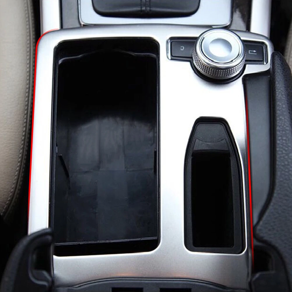 Car Styling Interior Stainless Steel Sticker Water Cup Holder Panel ...