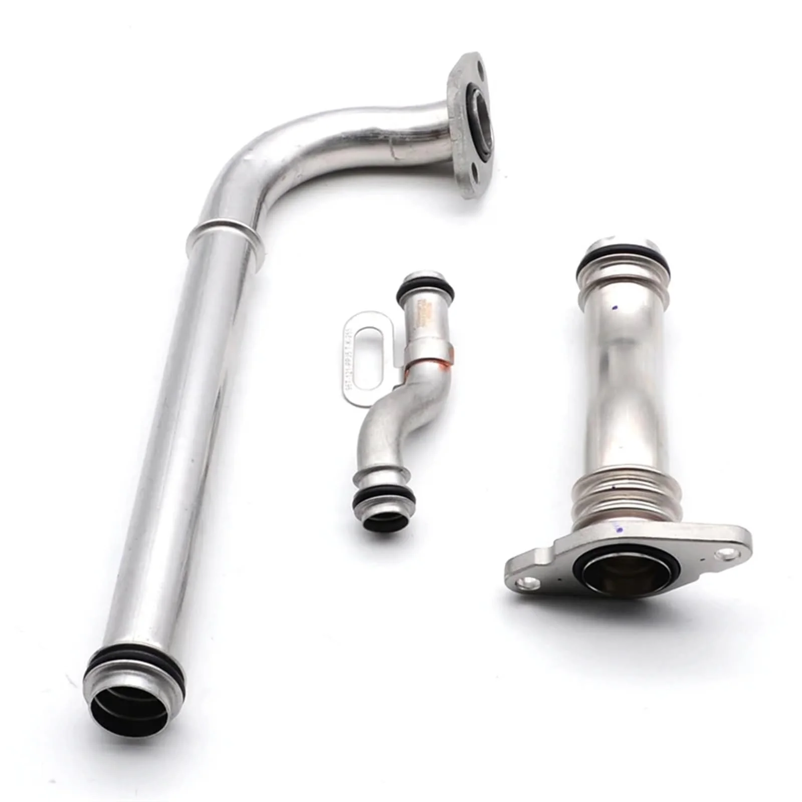 Original Engine Coolant Water Oil Cooler Pipe 55353329 55353327 ...