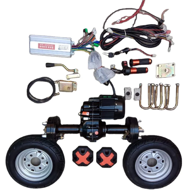 High-power-Rear-Axle-Kit-48V-1000W-Electric-Motor-For-Scooters-And-Two ...