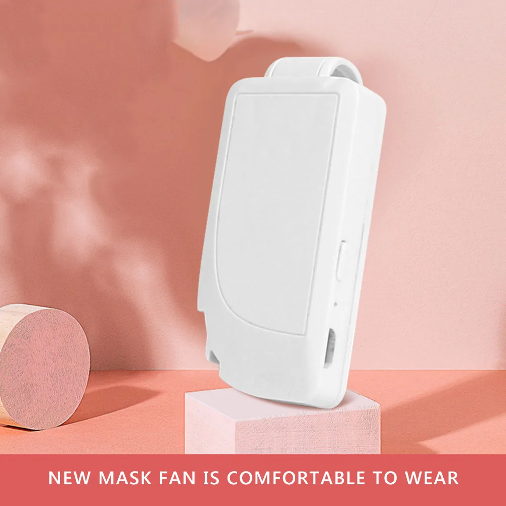 Clip-On Mini Ventilátor Az Arcmaszkhoz Nyári Hordozható Kültéri Sport ...