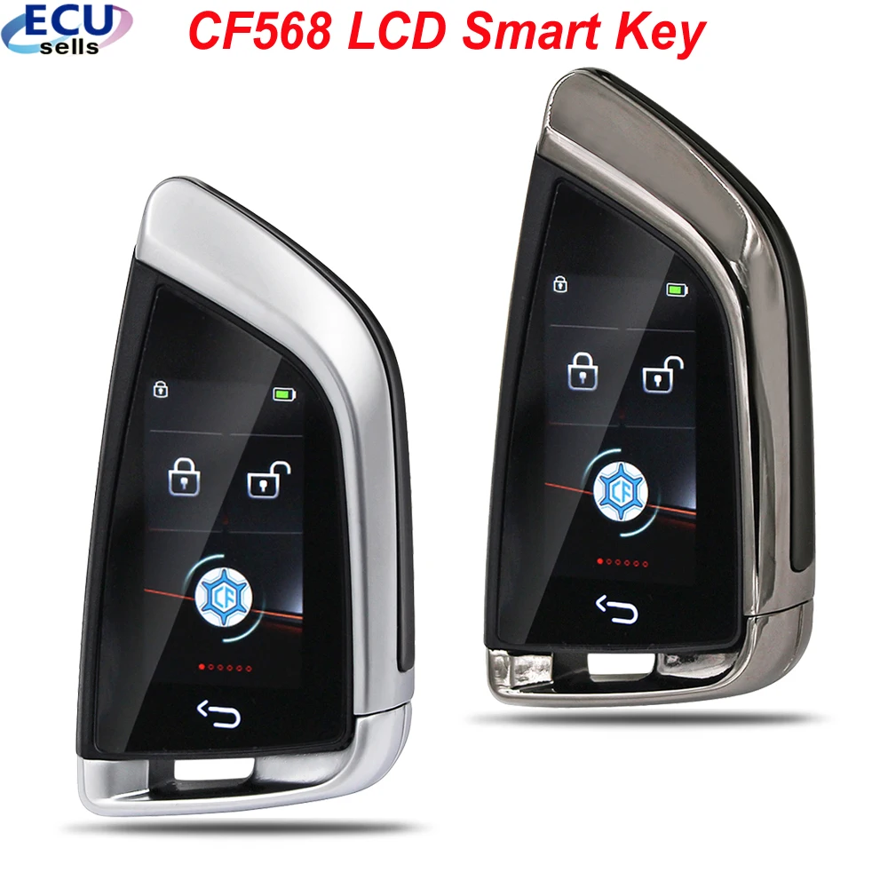 2022 최신 CF568 수정된 범용 스마트 LCD 키, 메르세데스 벤츠 S 클래스 500L S450L BMW 기아 혼다 분실 ...