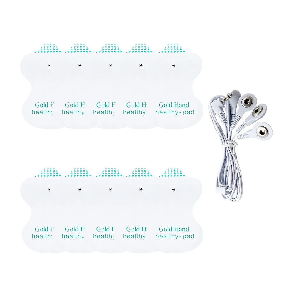 10pcs-Physiotherapy-Electrodes-Pads-Massage-Patch-for-Tens-Machine ...