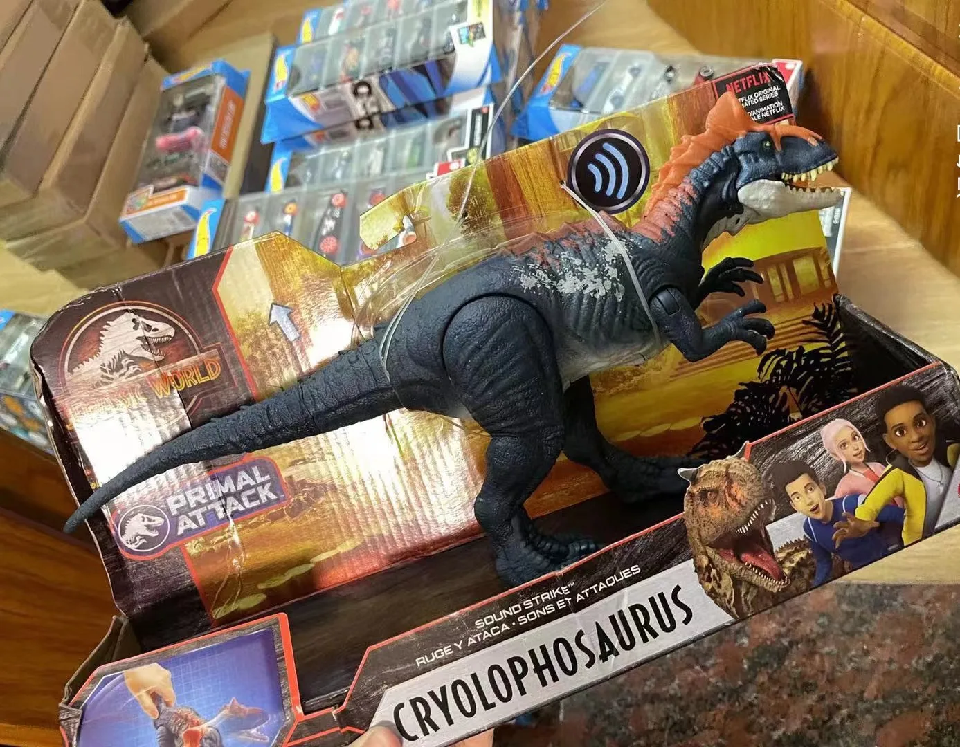 Juguete de dinosaurio original de Jurassic World Baryonyx Ceratosaurus ...