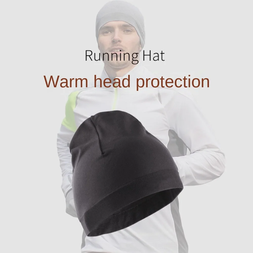 Solid-Color-Winter-Running-Hats-Classic-Skullcaps-Warmer-Sport-Bonnet ...