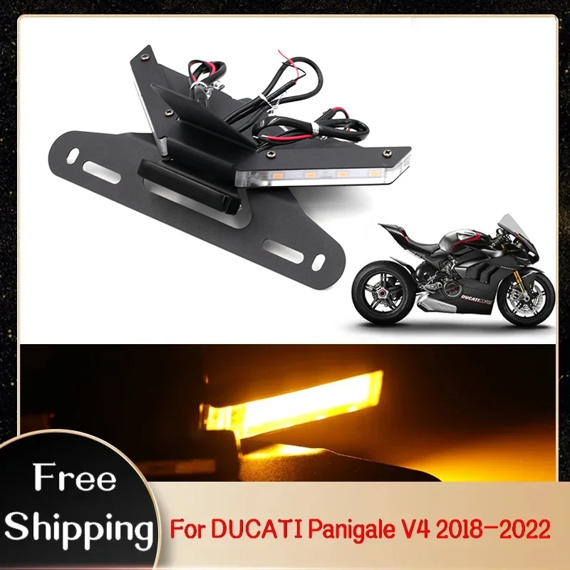 Motorcycle-License-Plate-Holder-For-DUCATI-Panigale-V4-2018-2021 ...
