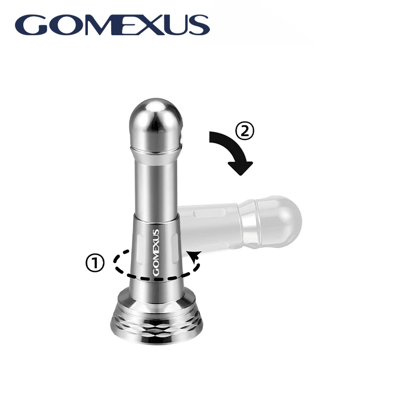 Gomexus Foldable Spinning Reel Stand R6 48mm 7.9g For Shimano Stella Stradic Twinpower Vanford ...