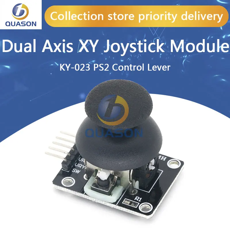 For-Arduino-Dual-axis-XY-Joystick-Module-Higher-Quality-PS2-Joystick ...