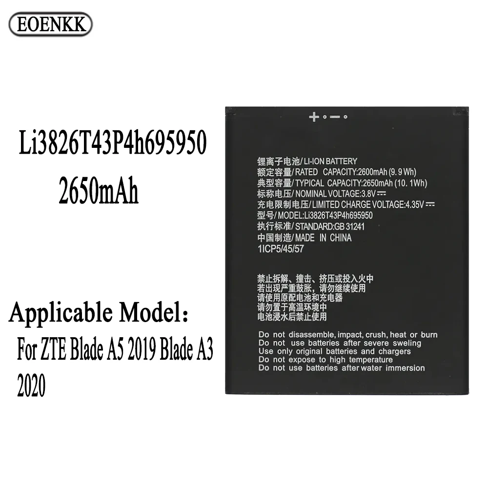 Li3826T43P4h695950 batería para ZTE Blade A5 2019 / Blade L210 pieza de ...