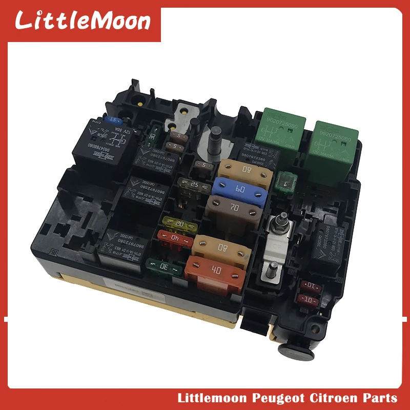 Original new cabin fuse box BSM circuit control unit for Peugeot 301 ...