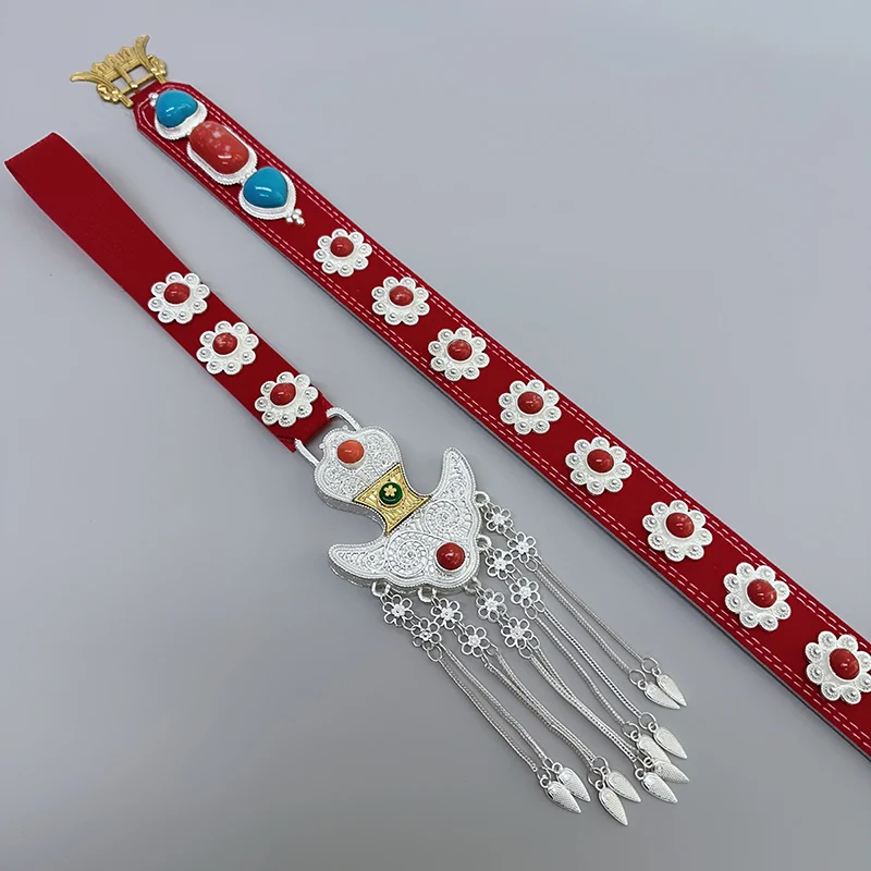 Tibetan-Accessories-New-Tibetan-Belt-Alloy-Tibetan-Silver-Tibetan-Robe ...