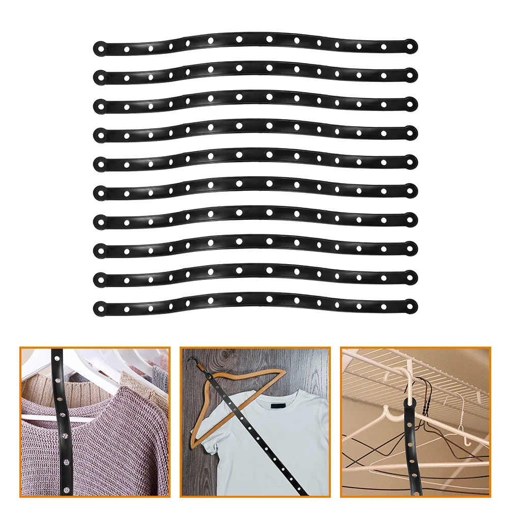 10-Pcs-Connecting-Strip-Clothing-Store-Hanger-Connection-Clothes ...