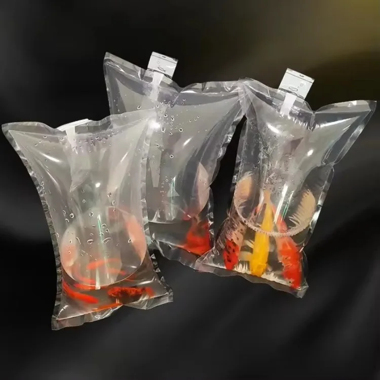 Ornamental Fish Inflatable Packaging Oxygen Bags Goldfish Live Fish Fry ...