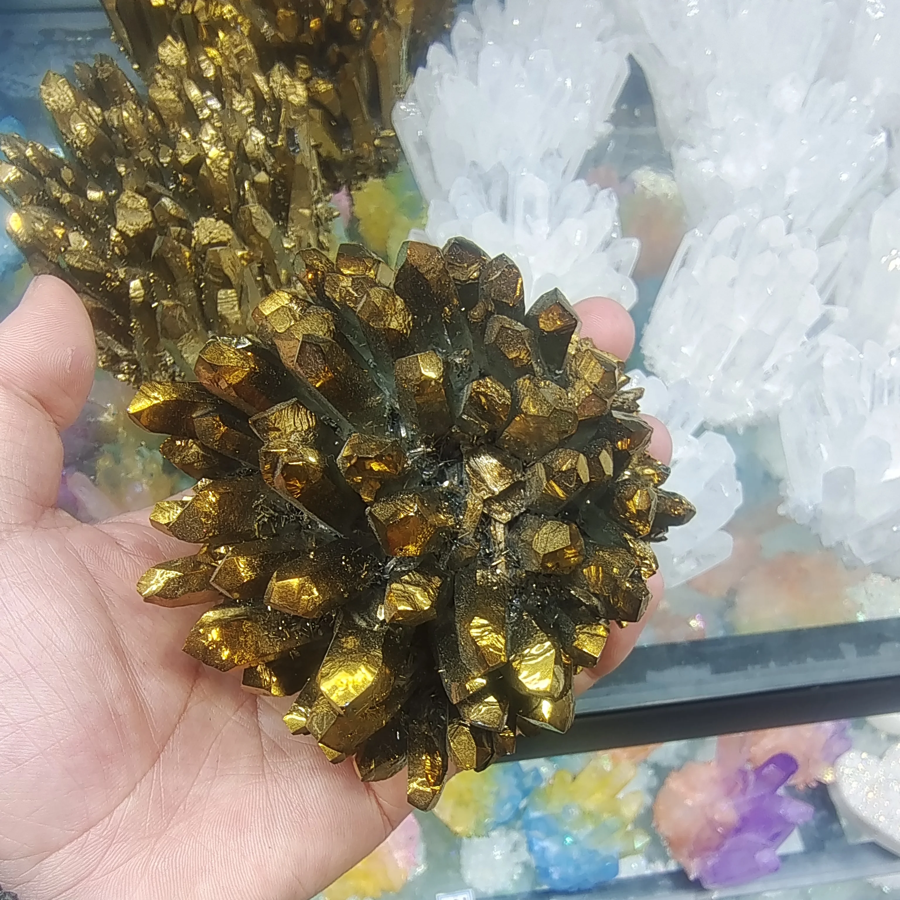 Crystal Cluster Art