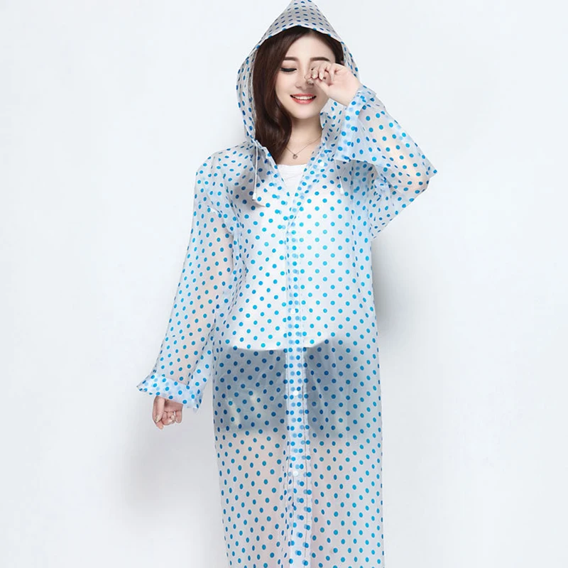 Women-Raincoat-Outdoor-Fashion-Transparent-Unisex-Hooded-Aldult ...
