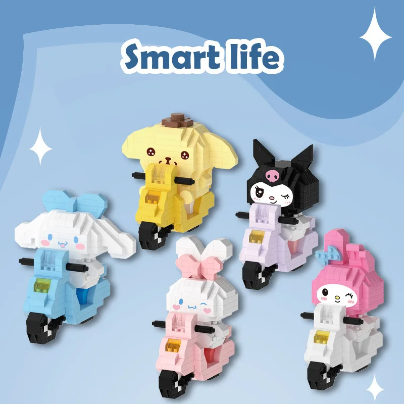 Anime-My-Melody-Cinnamoroll-Purin-Building-Blocks-Anime-Cartoon-Ride ...