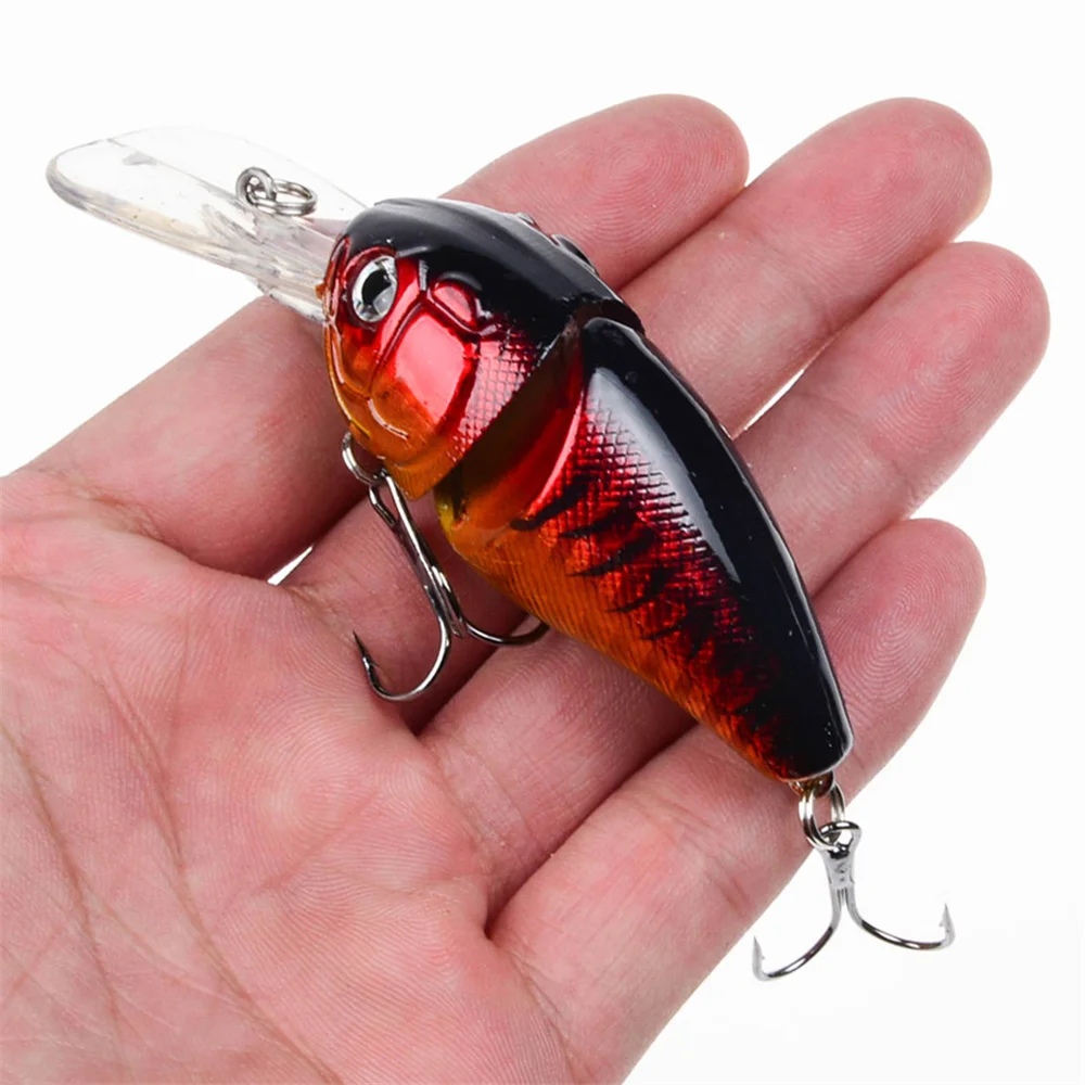 1 sztuk pływające Crankbait przynęty Wobblers 8.5cm 14.5g sztuczne ...