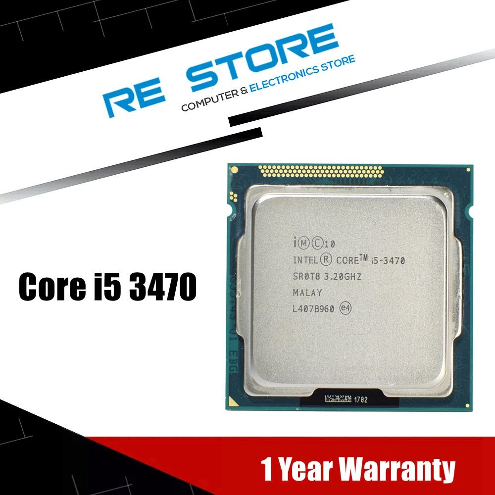 Intel Core I5 3470 3.2ghz Quad-core Cpu Processor 6m 77w Lga 1155 ...