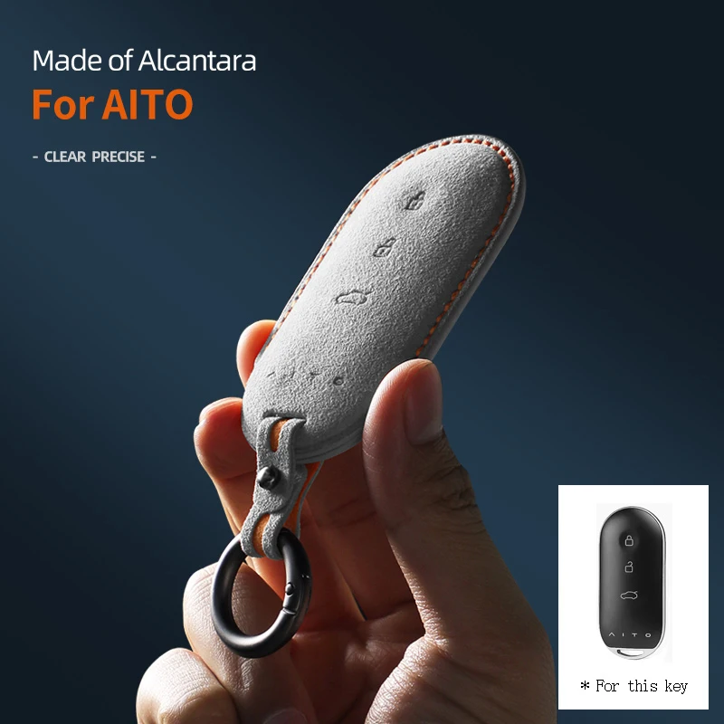 Car-Key-Case-For-For-Aito-M5-M7-3Buttons-Smart-Remote-2022-2023-2024 ...