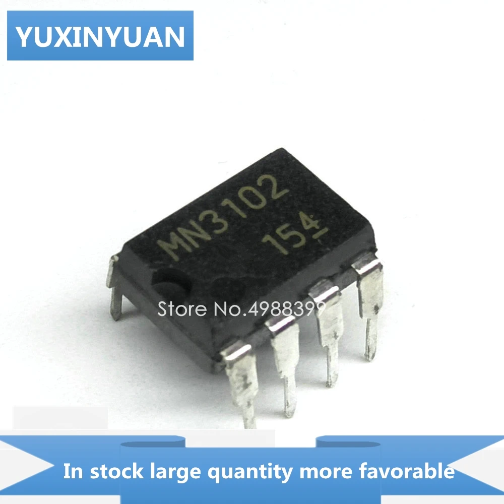 10PCS MN3102 MN 3102 N3102 DIP8 YUXINYUAN IN STOCK - AliExpress 502