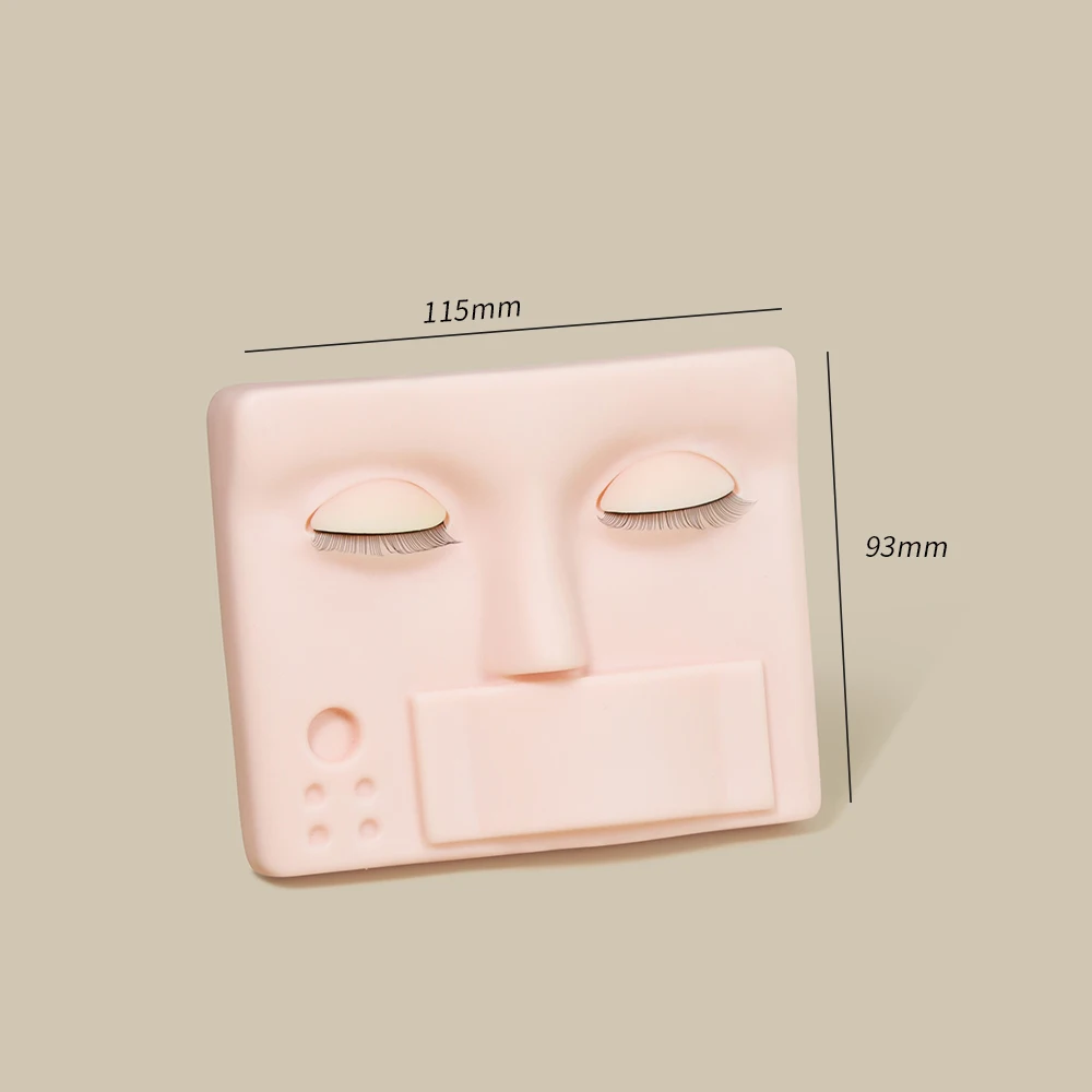 GLAMLASH-Silicone-Practice-Eyelashes-Extension-Training-Mannequin-Head ...